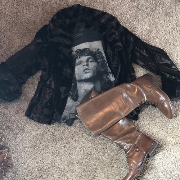 Bern and Mort | Jackets & Coats | Bern And Mort Faux Fur Coat | Poshmark